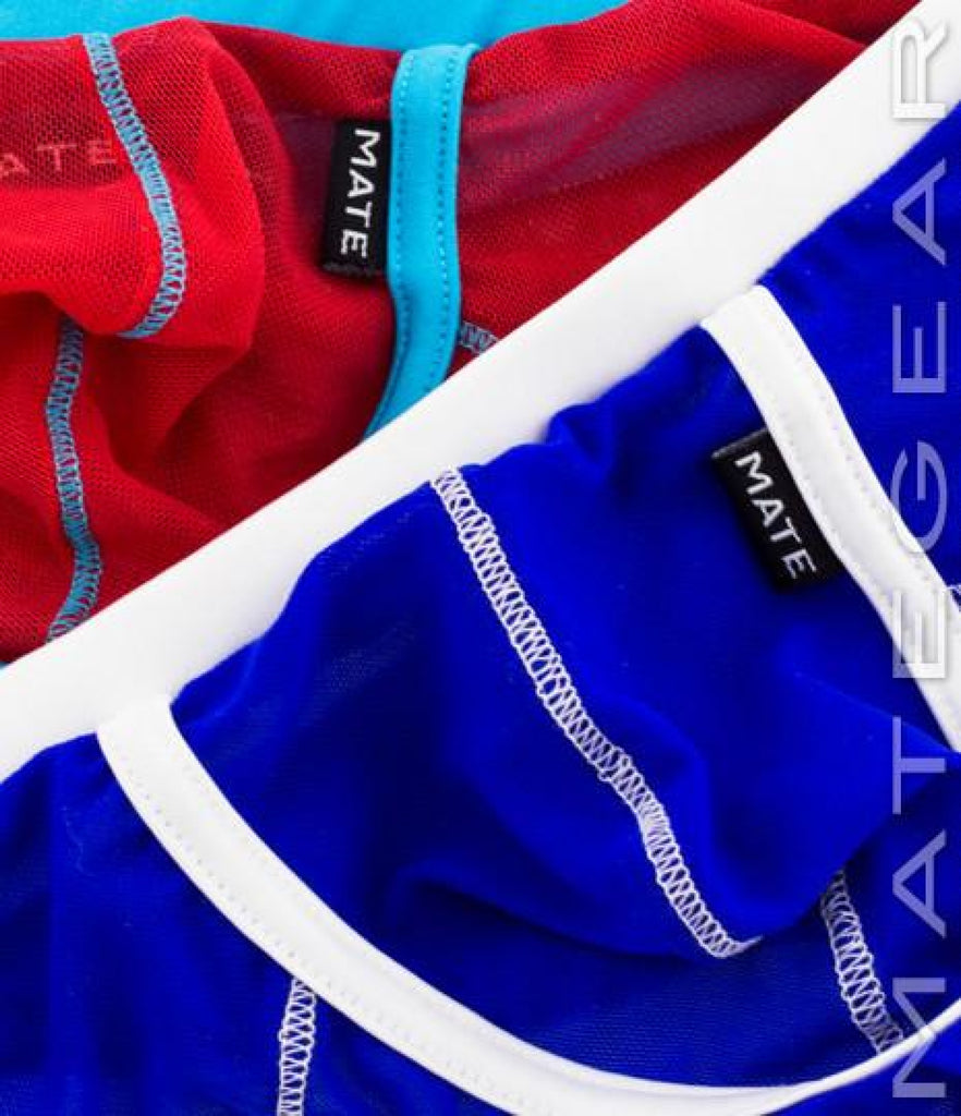 Sexy Mens Underwear Very Sexy Ultra Squarecuts - Si Wan (Royal Mesh ...